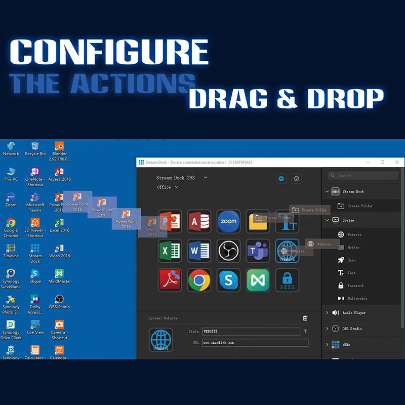15-key LCD Game Keyboard - Control Your Apps Instantly