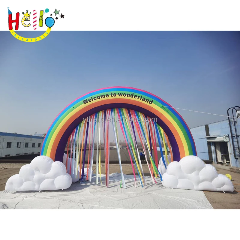 Customized Stage Background Inflatable Passage Arch Inflatable Rainbow Arch - Buy Inflatable ...