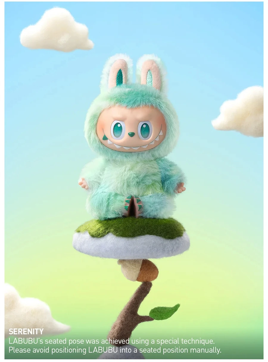 Pop Mart Labubu V3 Secret ID Doll Big Into Energy Series Mystery Box ...