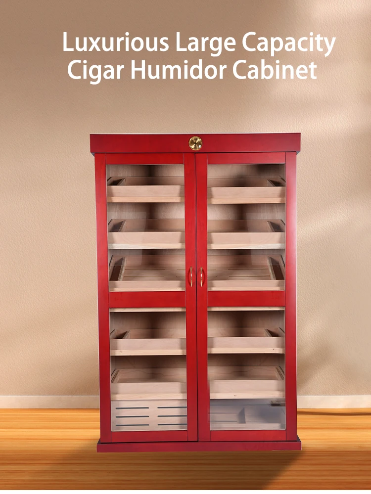 Large Cigar Display Humidor Cabinet Electric Humidor Cabinet 500 To ...
