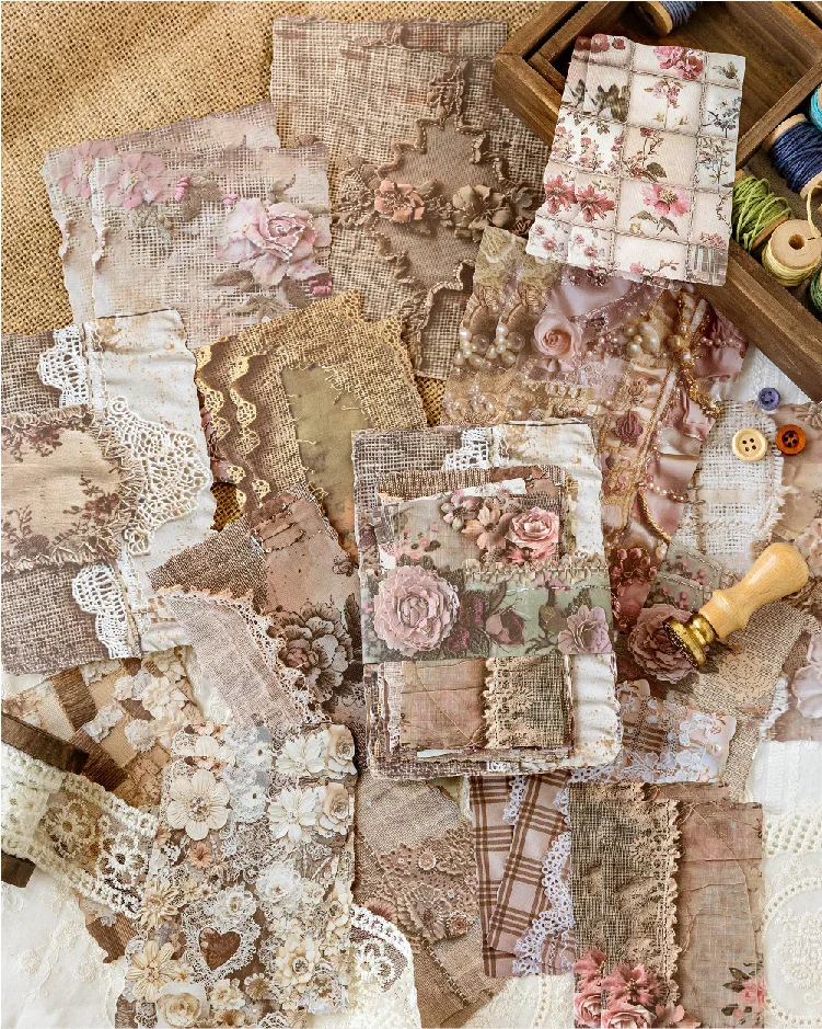 30 Sheets of Material Paper Per Pack Handmade Fabric Master Series ...