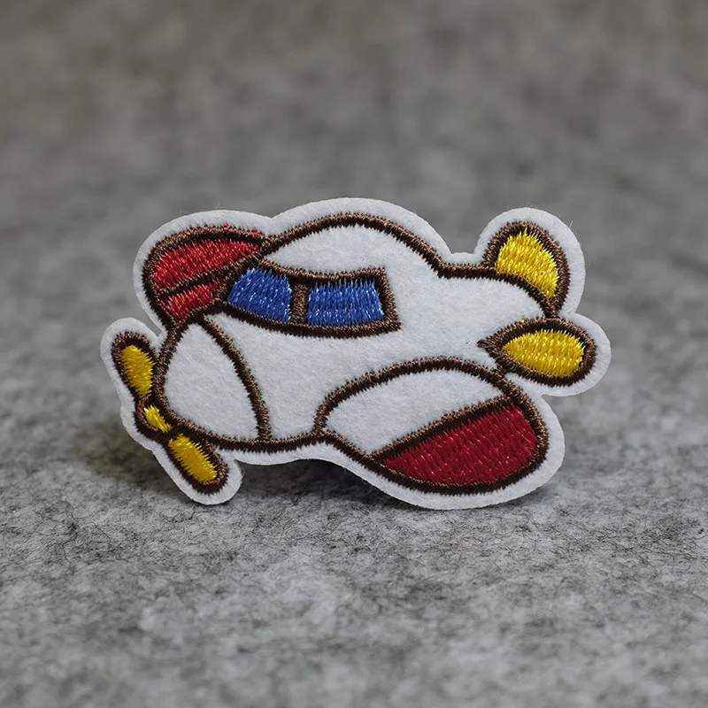 Factory Customized High Quality Embroidered Badges 3d Hook Embroidered ...