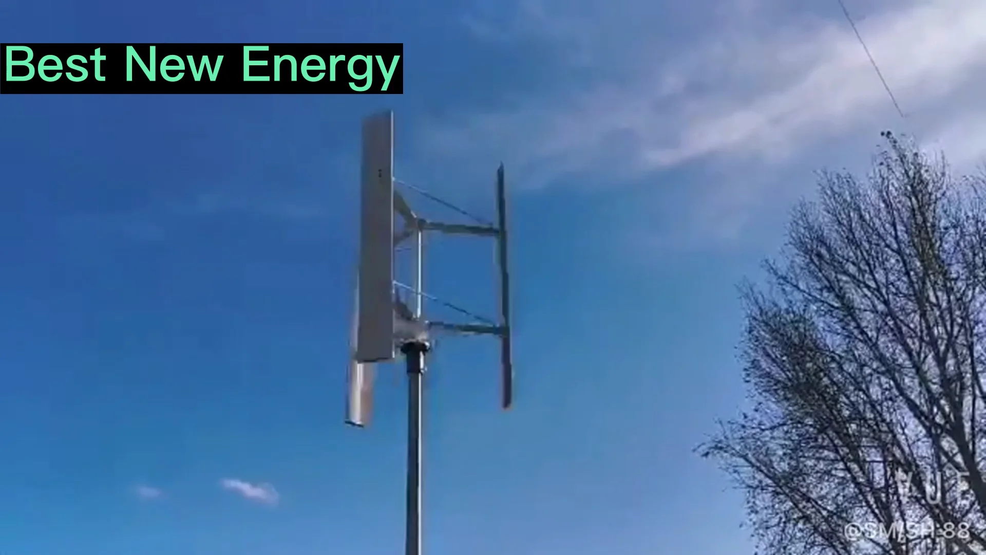 10kw New Renewable Energy Solution Vertical Axis Wind Turbine Generator ...