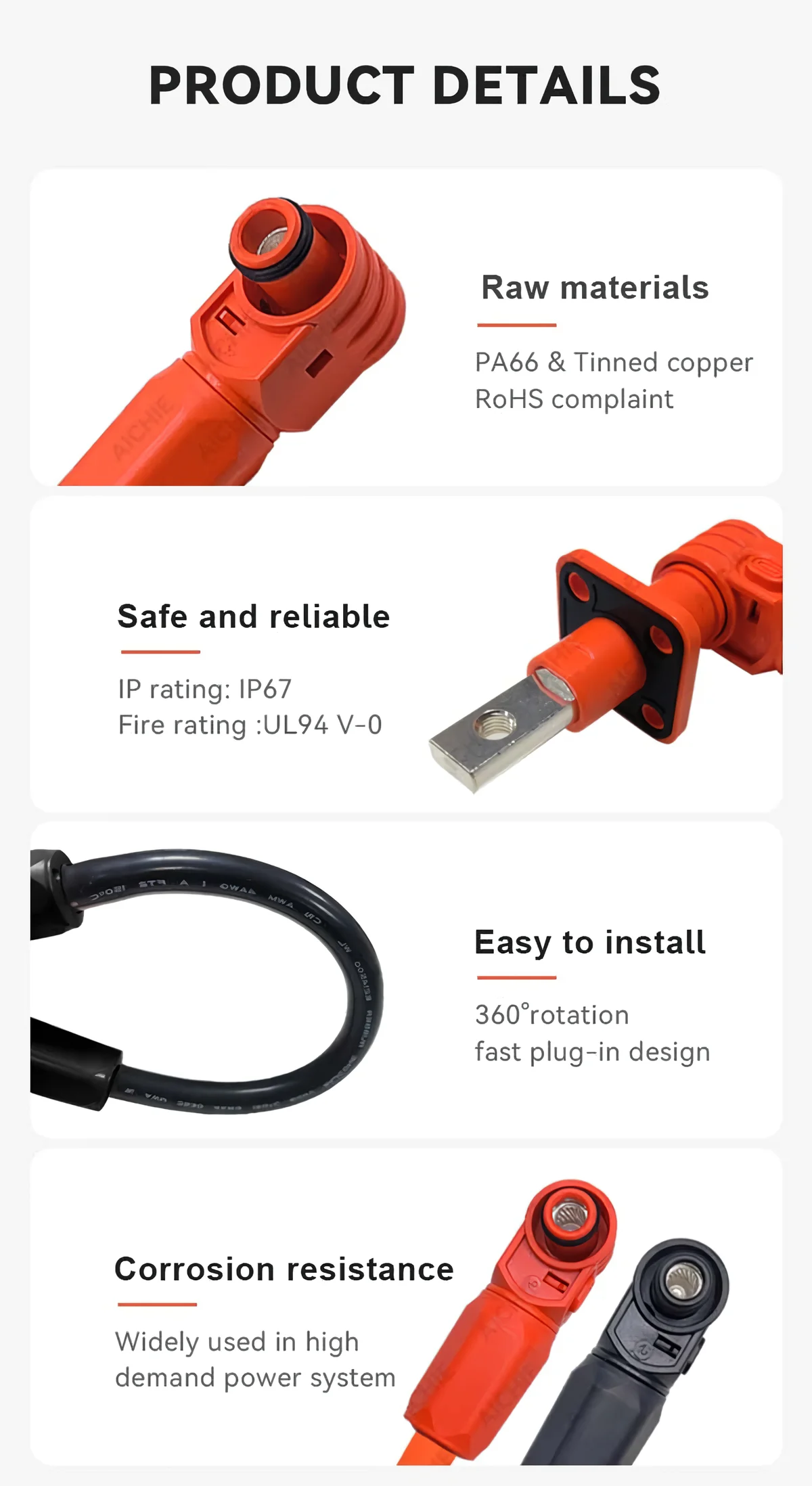 Customized High Voltage Electric Vehicle And Solar Power System Energy ...