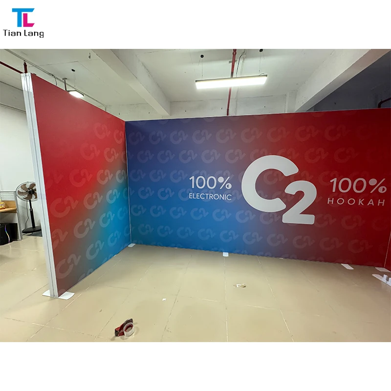 Exhibition Stand Booth Aluminium Freestanding Event Folding Side Wall ...