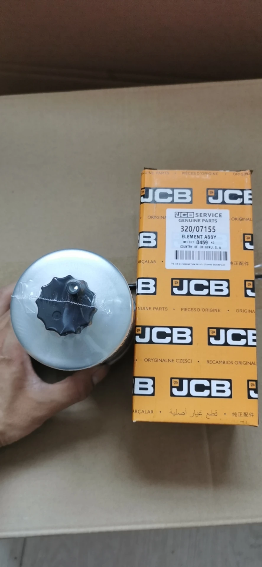 Fuel Filter 320-07155 320/07155 For Jcb Engine Parts - Buy Hot Sale ...