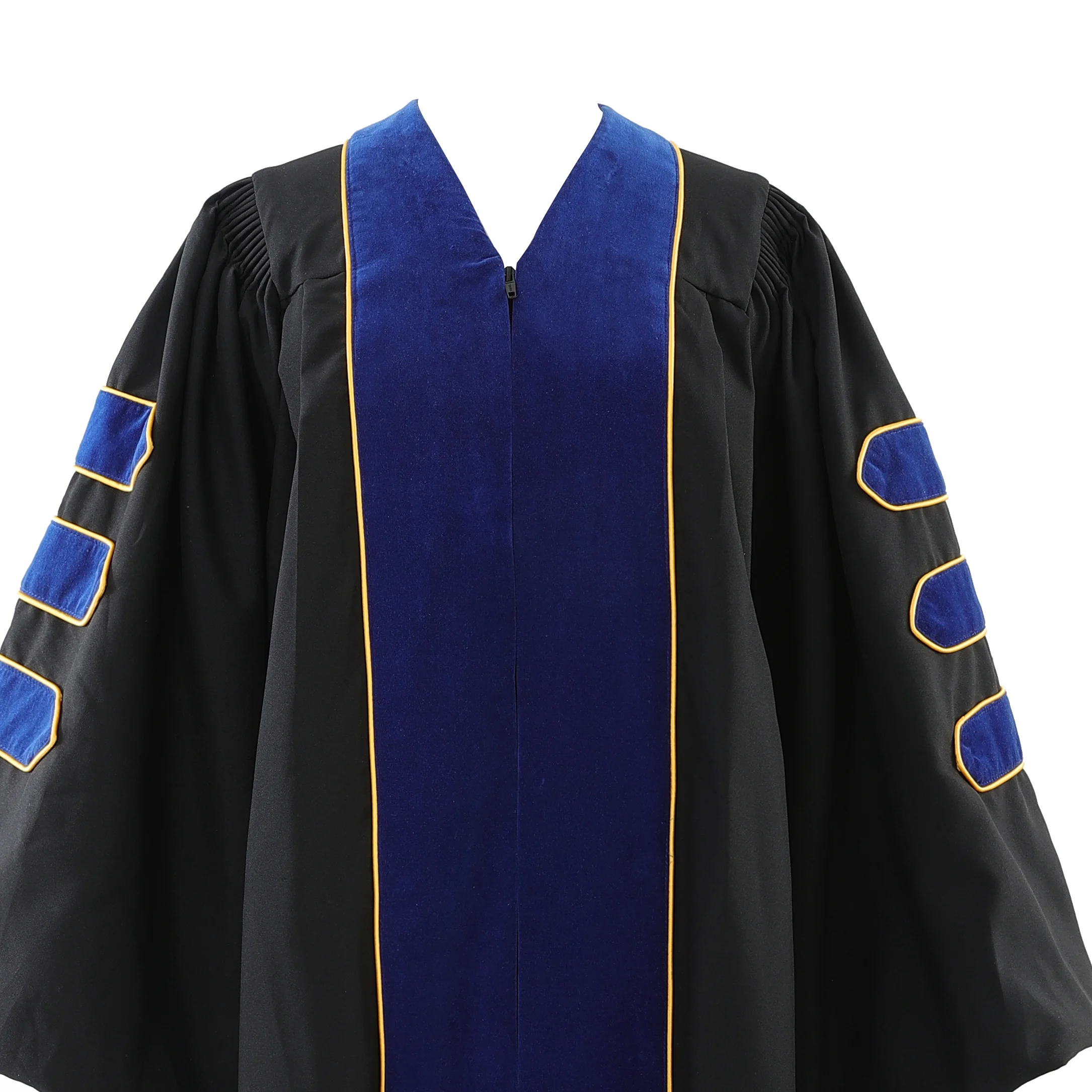 Alibaba.com: Deluxe Hot Sale Doctoral Graduation Robes PhD Gown, Hood ...