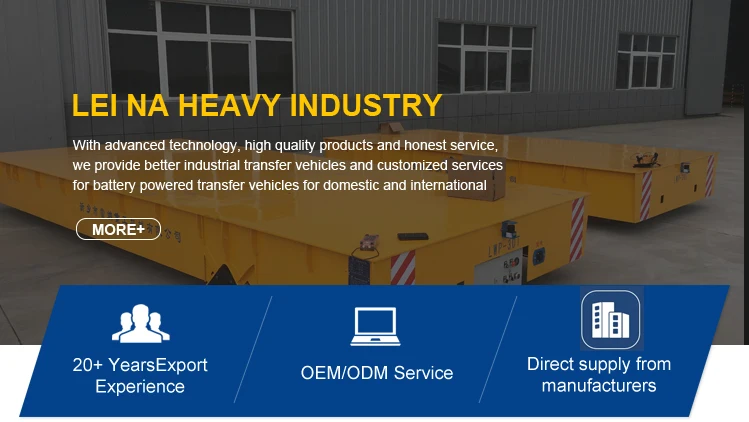 40t Battery Electric Driven Platform Trolley Material Handling Rail ...