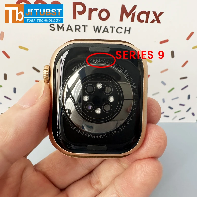 Gs9 Pro Max Smartwatch 2.02 Inch Amoled Chat Gpt Compass Reloj ...