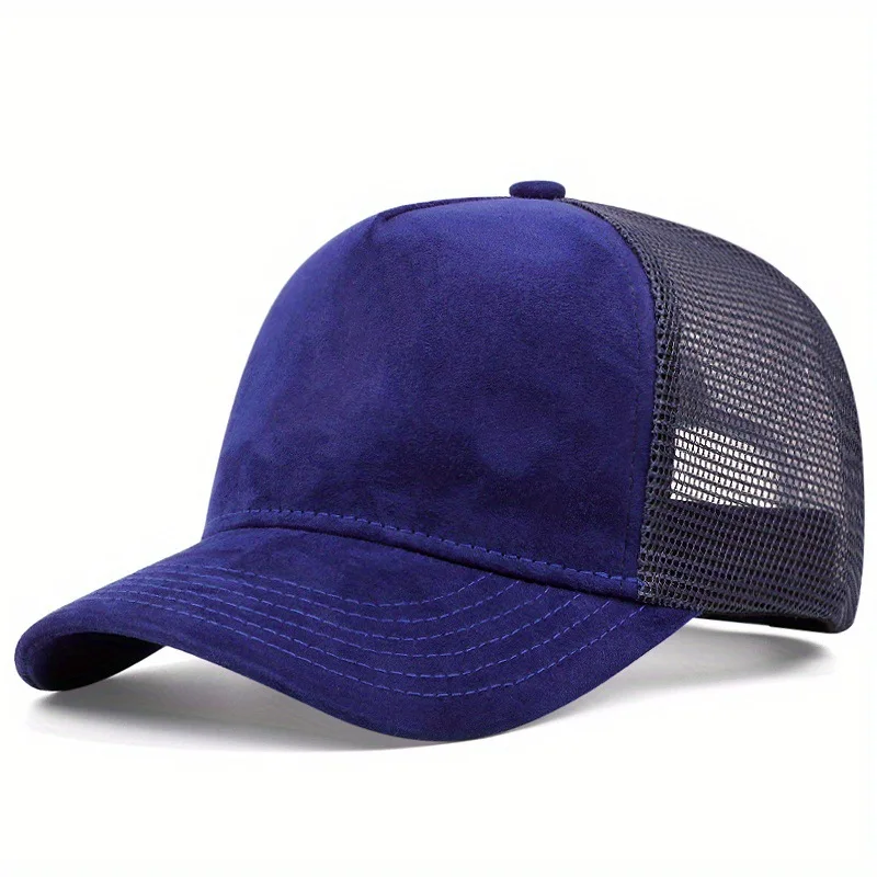 Wholesale Custom Embroidery Logo Suede Trucker Hat