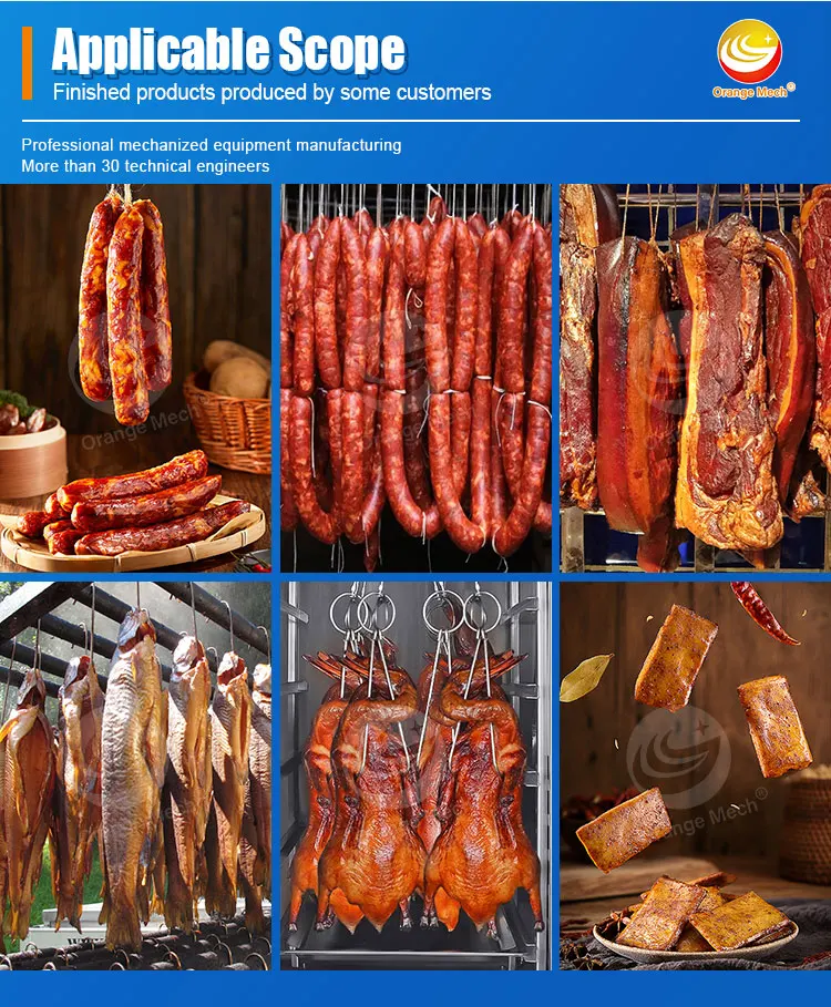 ORME Electric Cold Bacon Turkey Leg Pork Smoker Chamber Beef Jerky ...