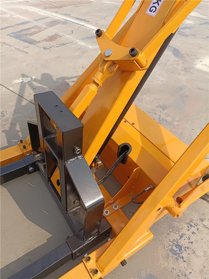 500kg Mini Folding Portable Store Electric Stacker Self Loading ...