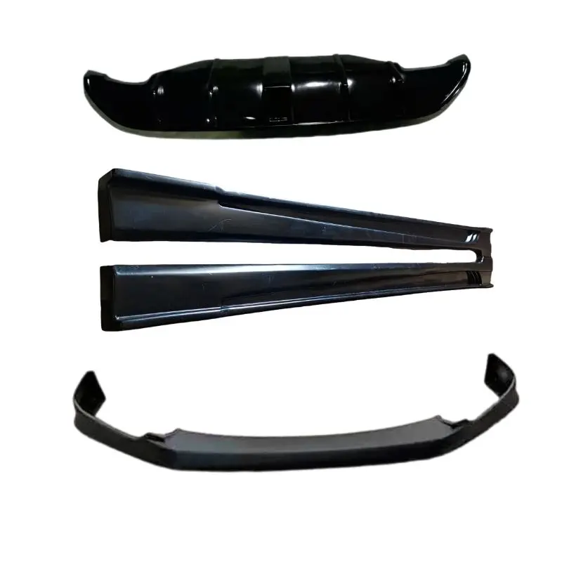 Auto Body Systems Pp Wide Body Kit Front Bumper Lip,Rear Bumper Lip And ...