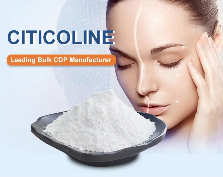 Fermentation Enzymatic Method Citicoline Powder 98% Bulk For ...