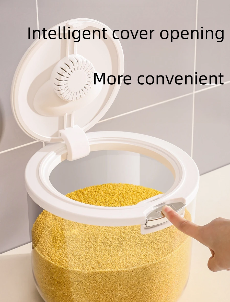 Multifunctional Rice Jar Food Storage Container Box Suitable for ...