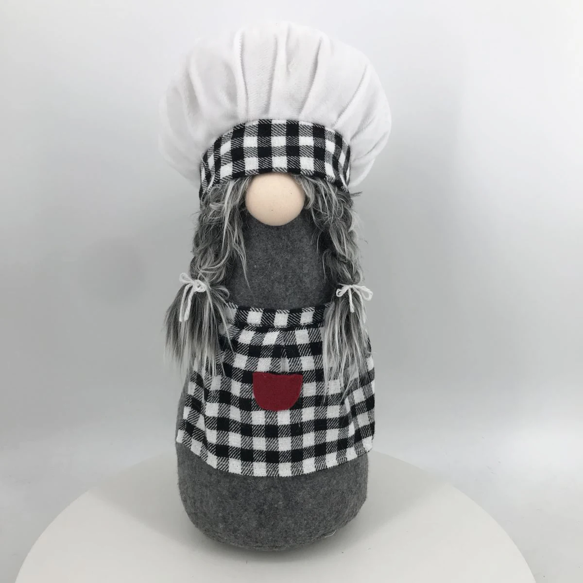 Customized Handmade Kitchen Tray Decorative Gonk Xmas Stuffed Black ...