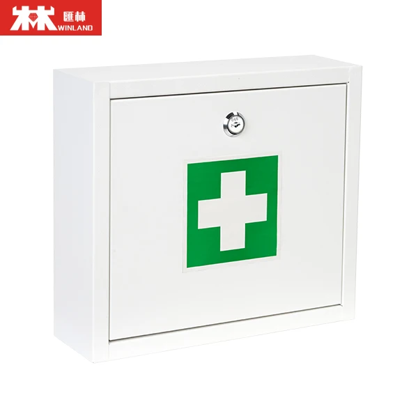 Modern Metal Wall Mounted Galvanized Steel Hospital Medicine Cabinet ...