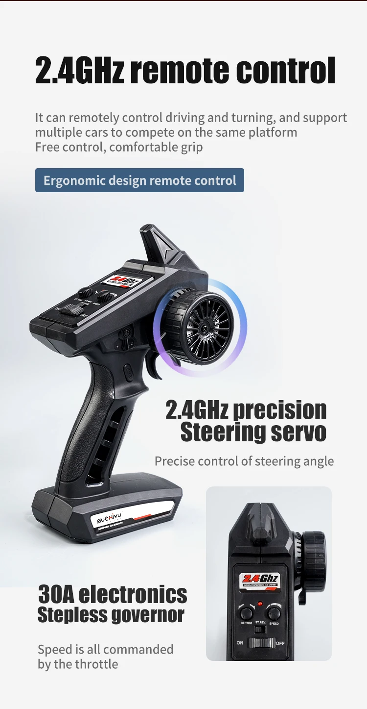 2.4ghz RTR Remote Control Cars - High Speed 4WD RC Trucks