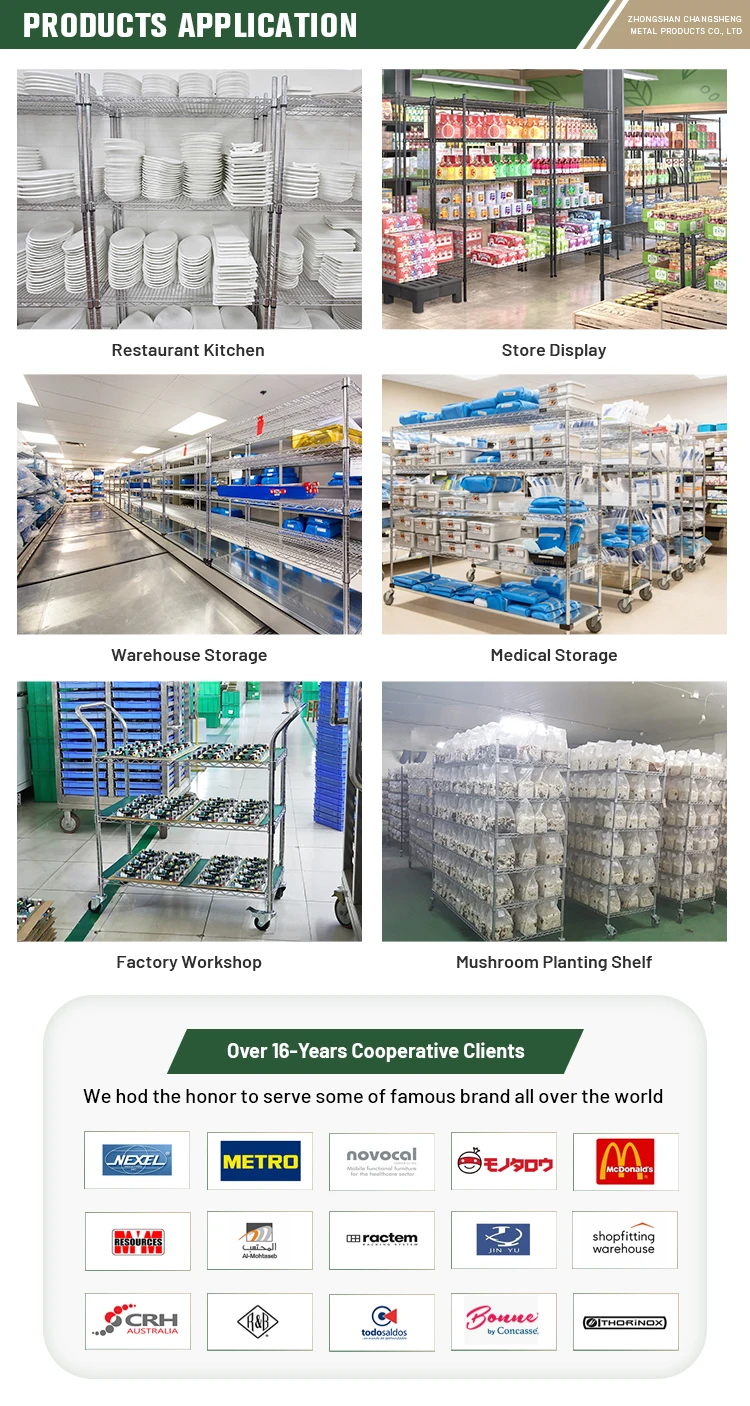 6 Tiers Chrome Mushroom Growing Shelves - Durable & Versatile