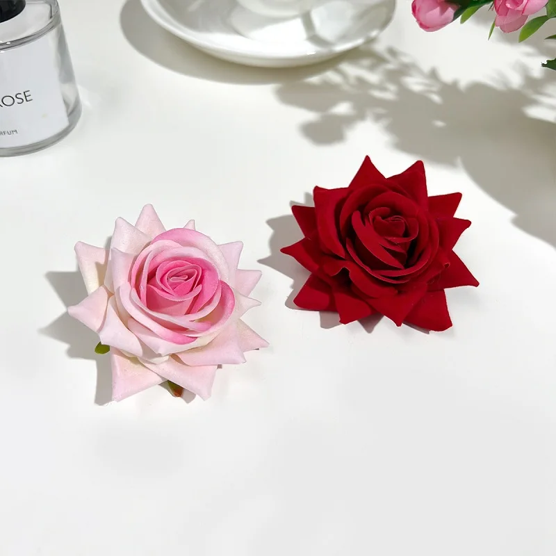 MIO Imitation Rose Hair Pins - Elegant Spring New Arrival