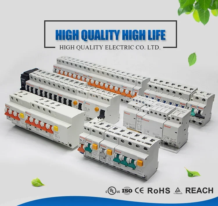 Type B RCCB 2P 40A 30ma 100ma 300ma Residual Current Circuit Breaker CE ...