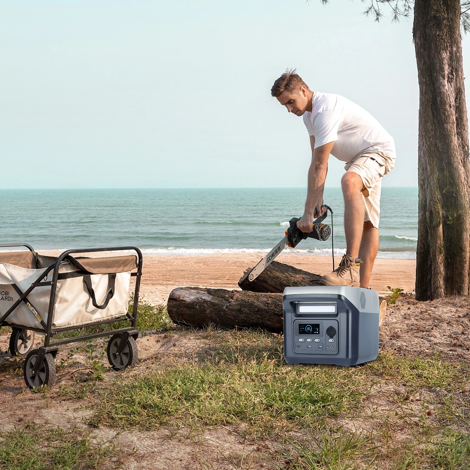 Customized 1200w/1344wh Portable Power Station Lifepo4 Battery Mppt ...