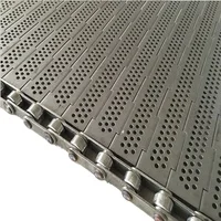 Balanced Annealing Lehr Wire Net Conveyor Belt Stainless Steel Frame ...