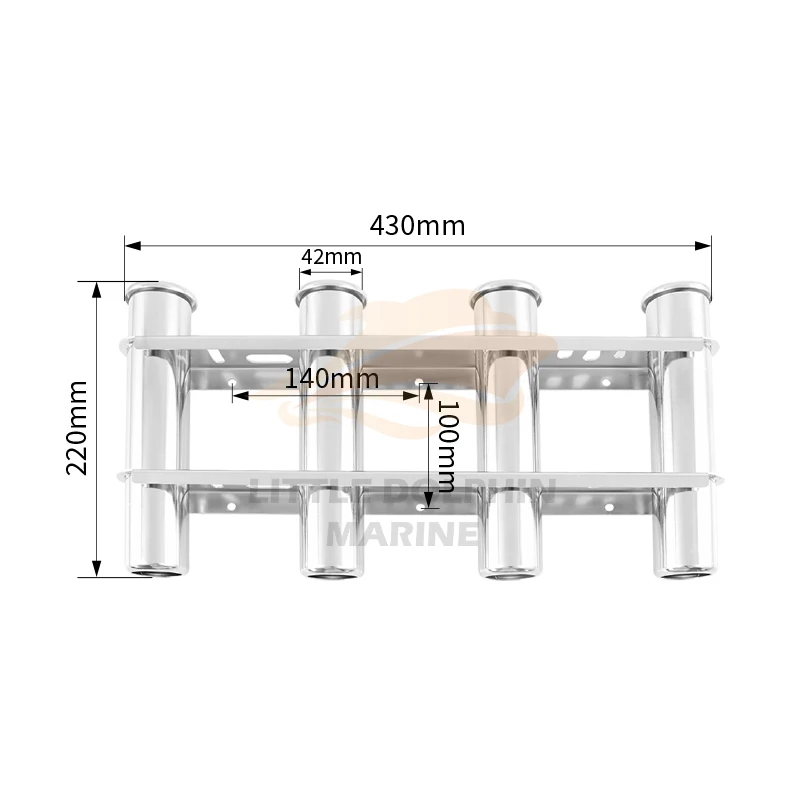 Parallel Bar Triple Fishing Rod Holder 4-link Fishing Rod Holder - Buy ...
