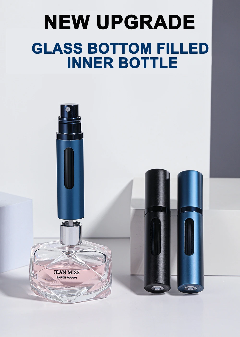 8ml Luxury Perfume Atomizer - Refillable & Travel Essentials