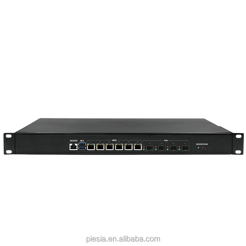 6 Lan Ports 1u Firewall Lga1151 6rd/7rd/8rd/9rd I3 I5 I7 Rackmount ...