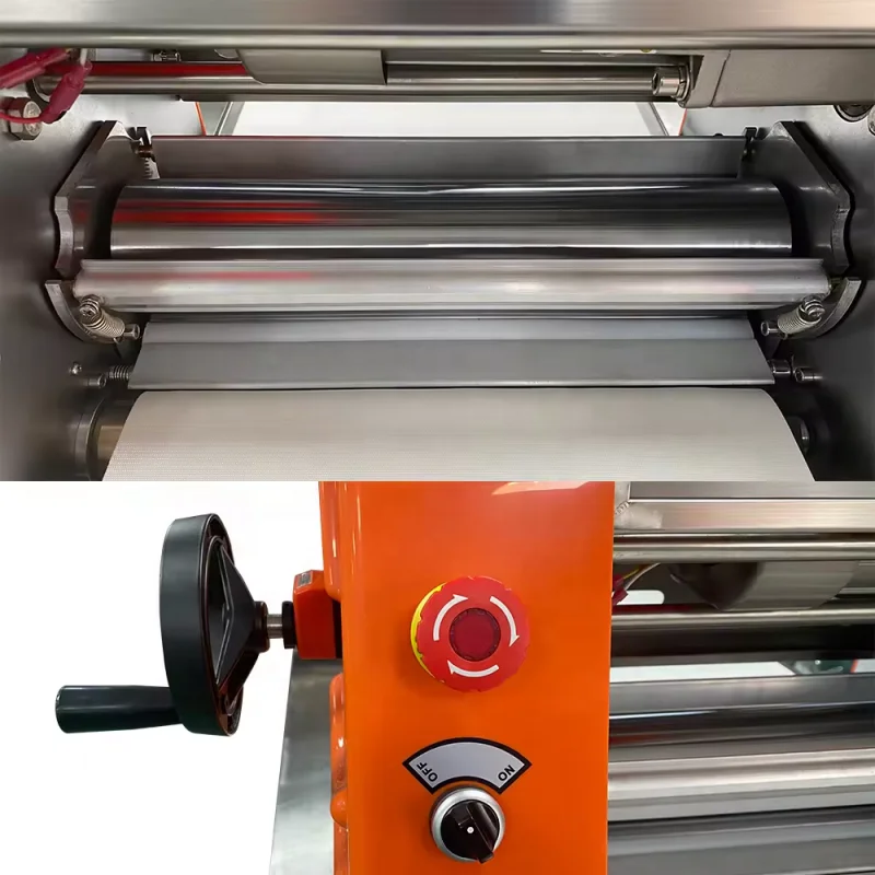 Industrial Automatic Croissant Machine Folding Rollmatic Dough Sheeter ...