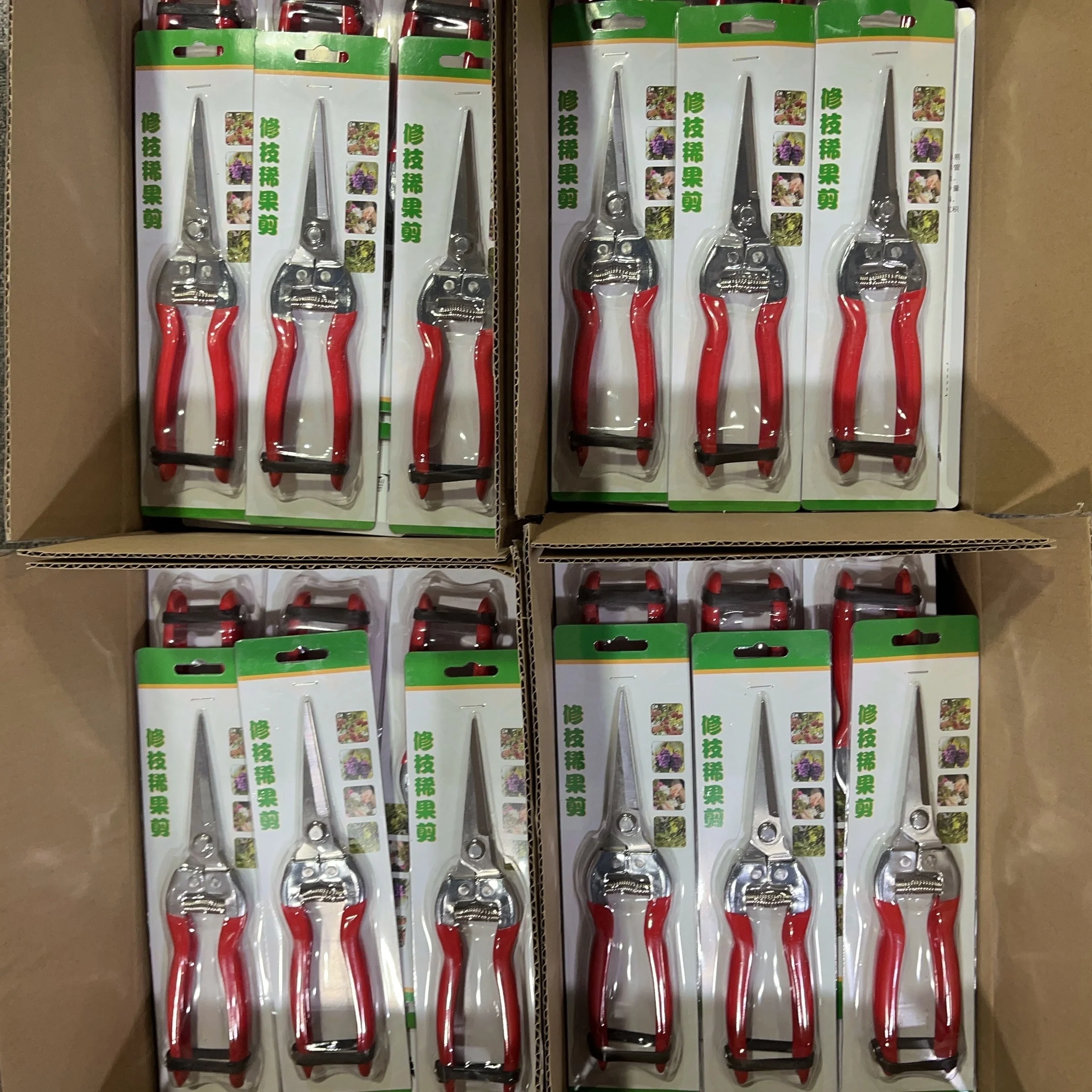 Anvil Pruner Garden Tools Scissors Pruning Snip Red Handheld Pruning ...