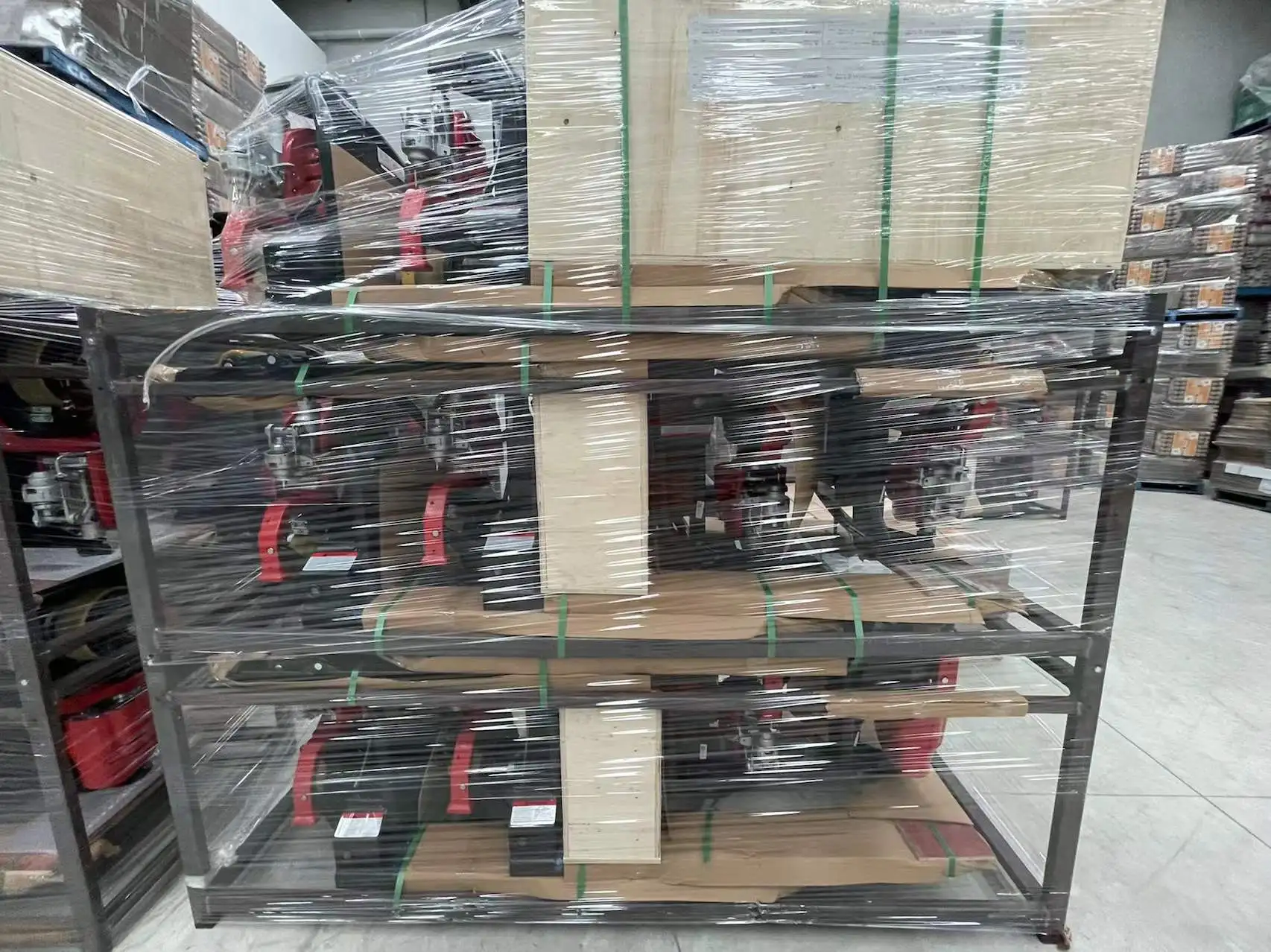 New Off-Road Electric Pallet Truck 3Ton Loading Capacity Battery Power ...