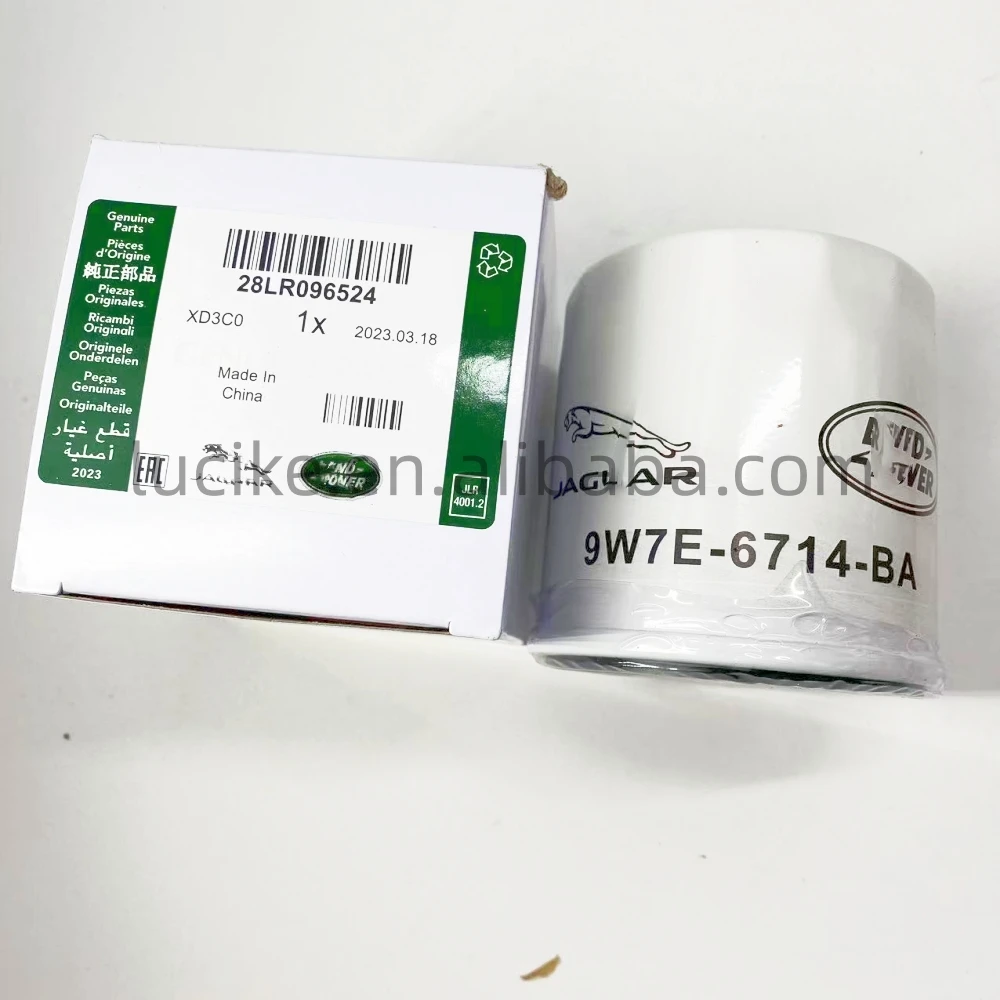 LR096524 Oil Filter for Land Rover for Discovery Sport LR2 Range Rover Evoque 2.0L 4Cylinder ...