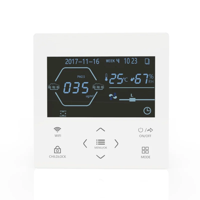 Smart Ventilation Controller - Humidity & CO2 Control