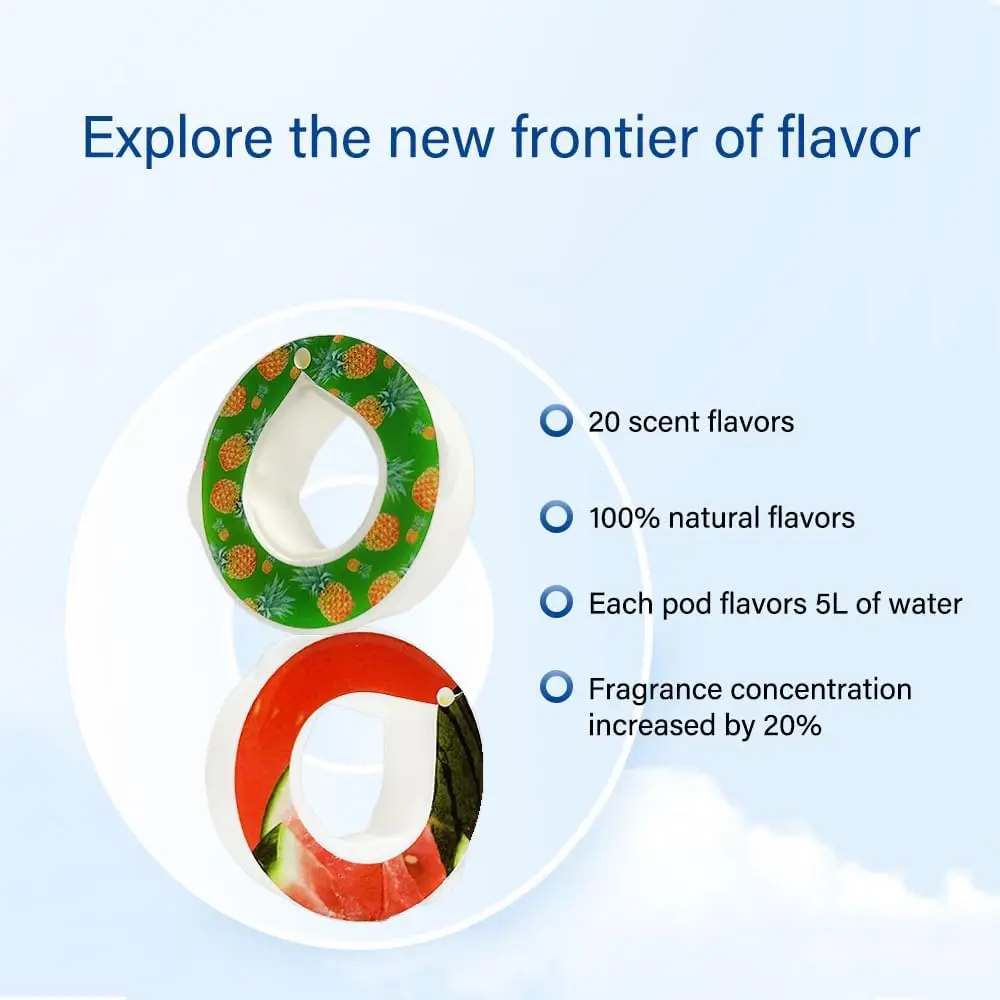 Air Water Up Bottle Water Bottle With Flavor Pods Water Bottle With ...