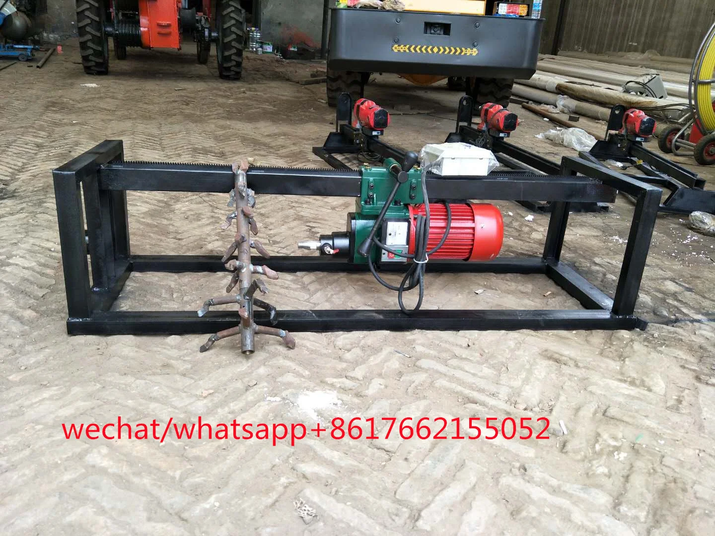 Pipeline Through Hole Punching Machine Underground Horizontal Pipe ...
