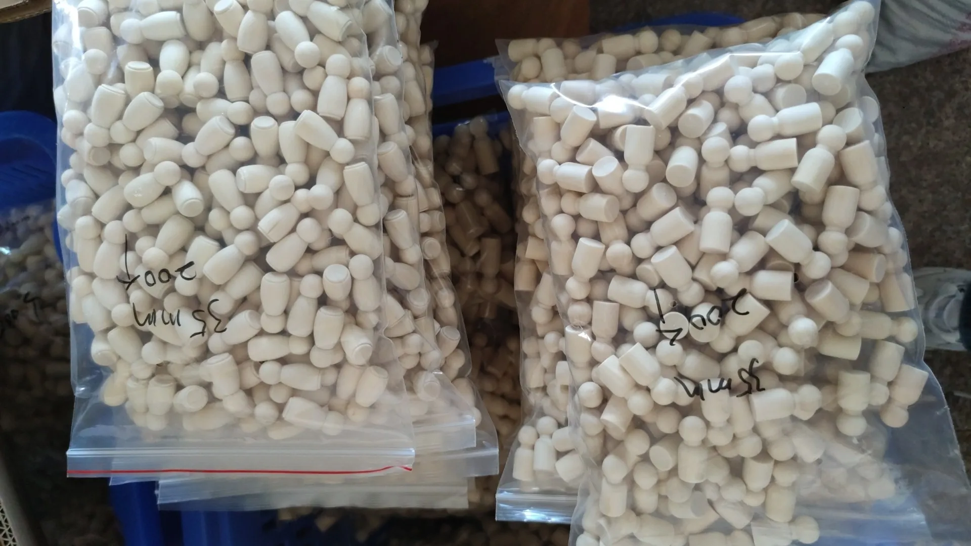 Wooden Various Color Educational Building Blocks Set Toys In 4 Colors ...