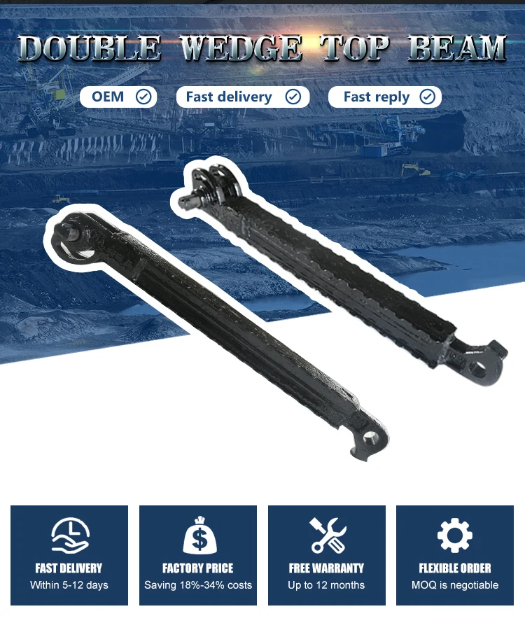 Mining Supporting Articulated Roof Beam Hinged Bar Metal Hinge Double ...