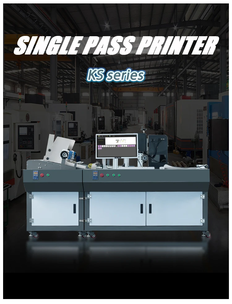 Foofon Factory Direct Sales Single Pass Diract Printing Packing Food Packaging Box Pizza Single ...