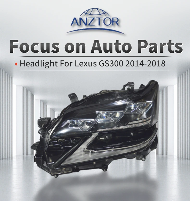 Auto Lighting System for Lexus GS300 2016-2018 Assembly GS300 Headlight ...