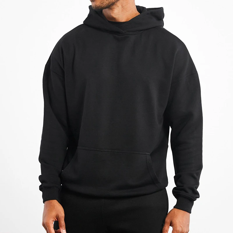 500 Gsm Hoodie Puff Printing - Luxurious Men's Oversized Hoodies