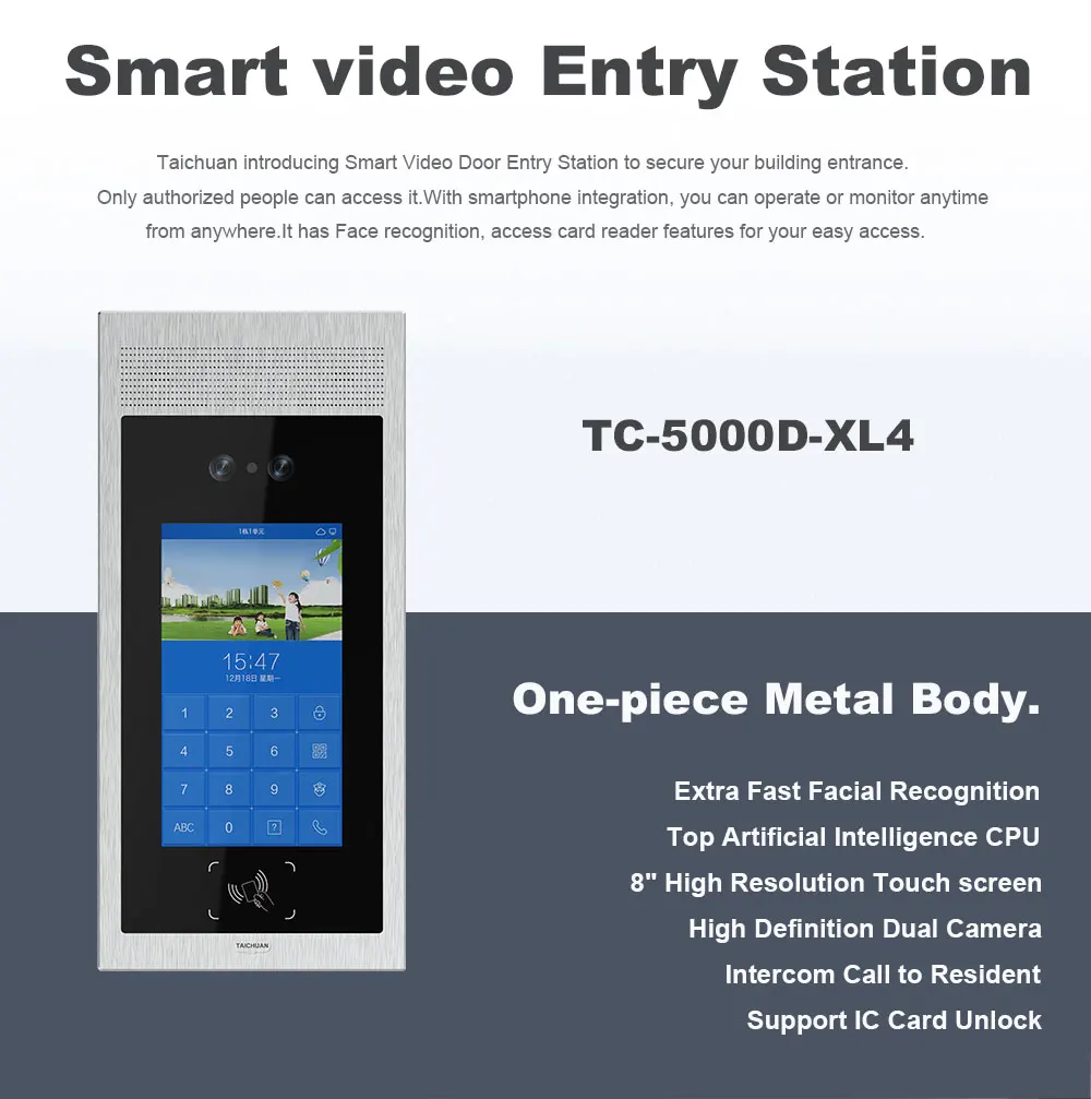 SIP Door Entry - Smart Intercom System with Face Recognition