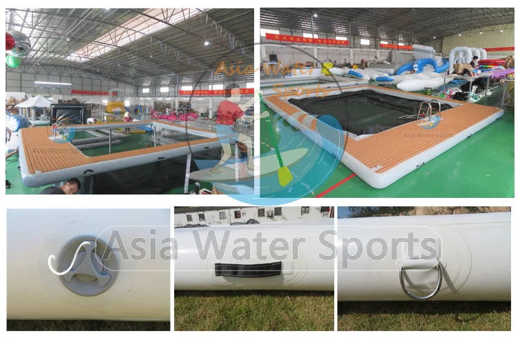 Inflatable Swimming Enclosures - Portable Floating Pools