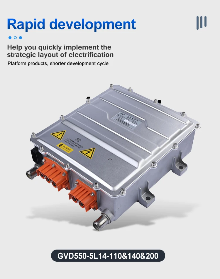 Invt Hot Selling Wholesale Inverter Ev Car Conversion Kits Conversion Kit 250-750v Mcu Ev Motor ...