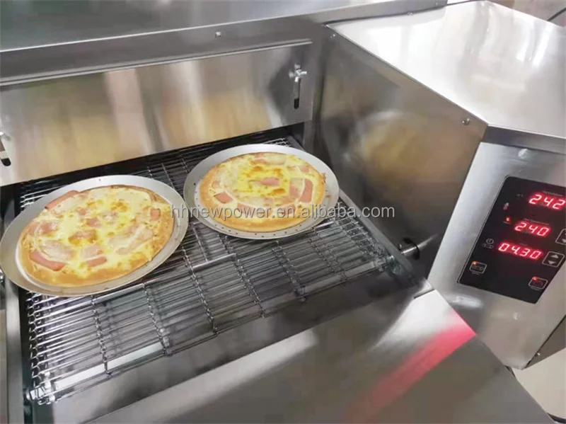Commercial Electric Conveyor Belt Pizza Oven Used For Baking 18" Pizza ...