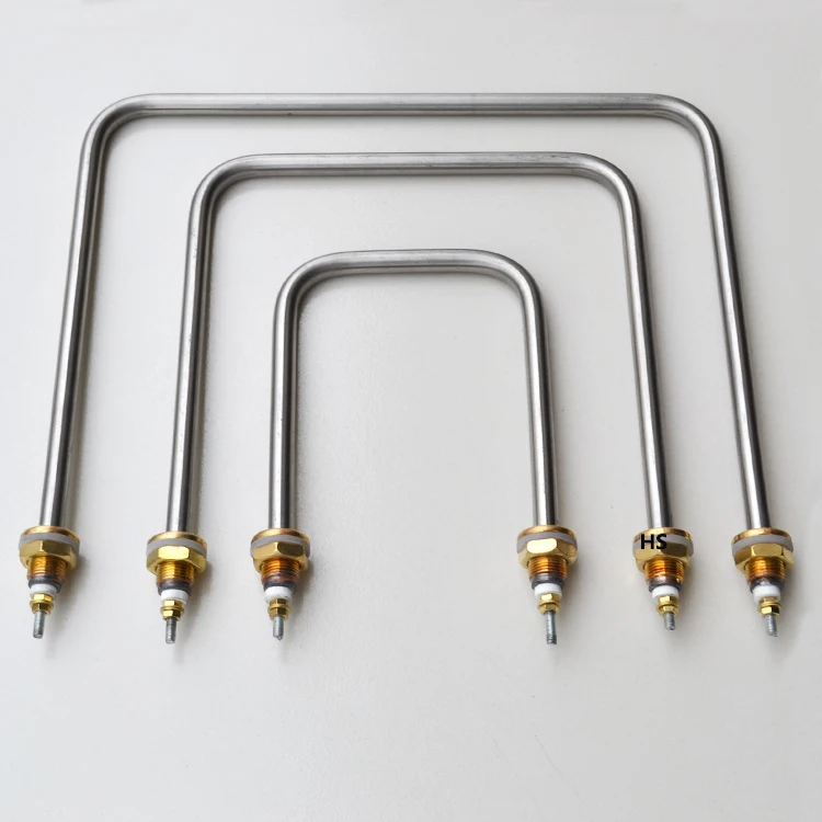 10KW U Shape Square Type Water Heater Immersion Heater Stainless Steel ...