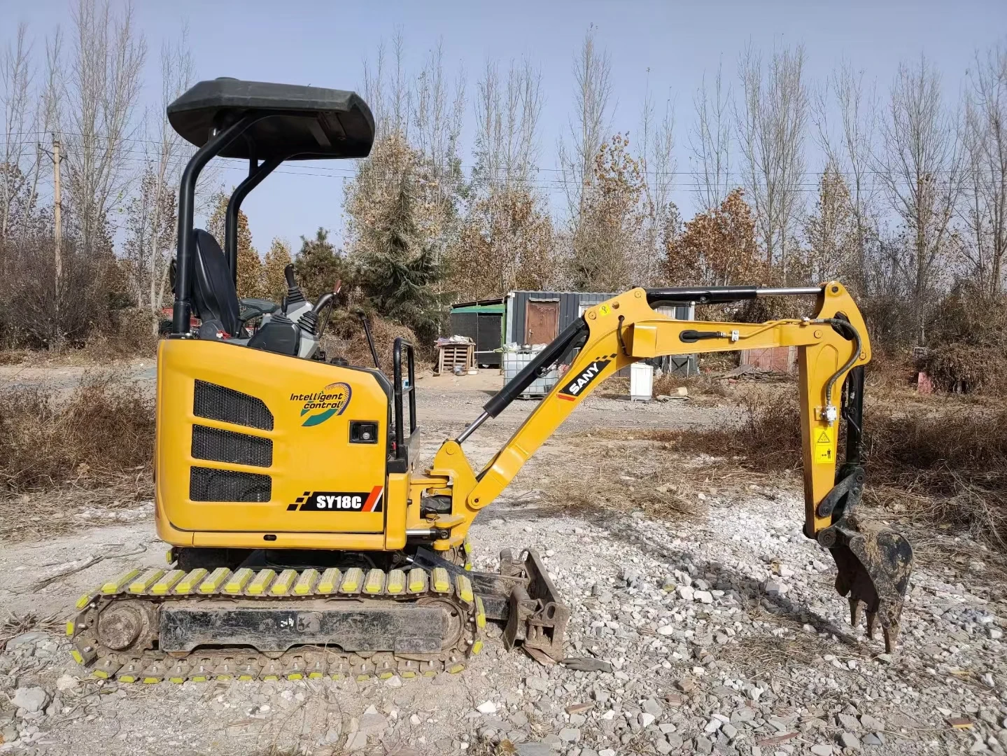 Used Small Excavators Mini Excavator Digger Sany 18 Sy 18 1ton 2ton ...