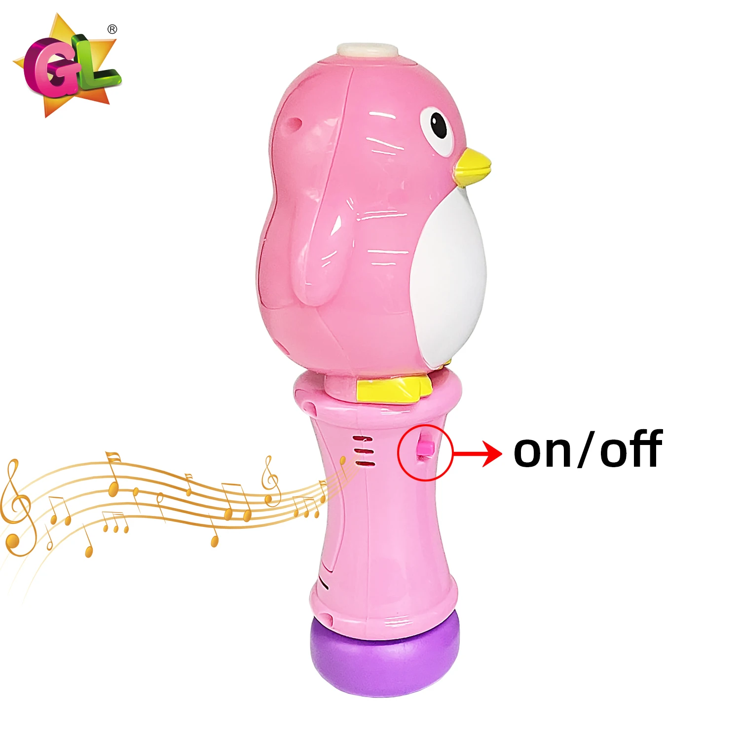 Light up Bubble Toys Led Mini Penguin Bubble Wands With Sound Fun Gifts ...