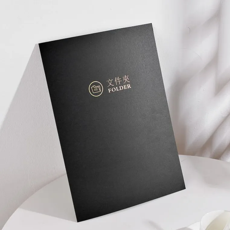 Custom Waterproof Cardboard A4 Presentation Paper Business File Folder ...